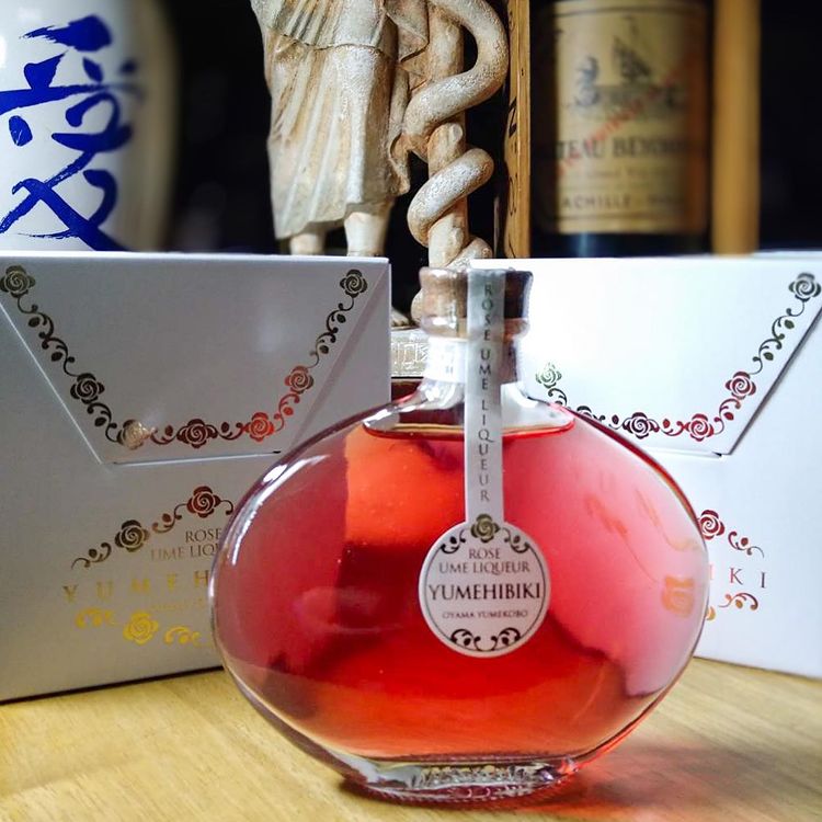 【薔薇梅酒 ROSE UME LIQUEUR-YUMEHIBIKI】 – 浪漫酒創庫あつみ
